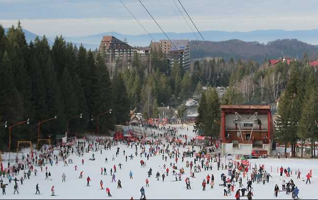 Webcam Pârtia Bradul Poiana Brașov - Webcam Romania