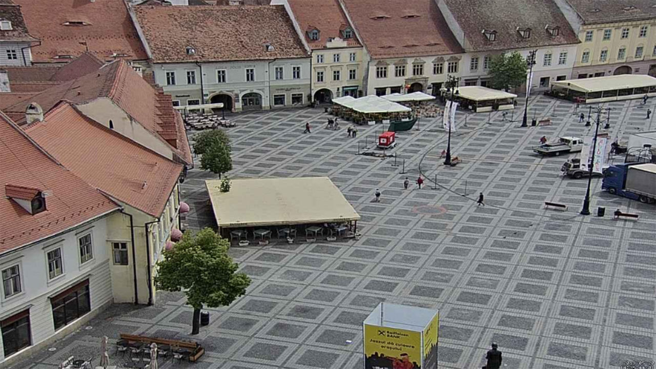 Webcam Piata Mica Cam 2 Sibiu