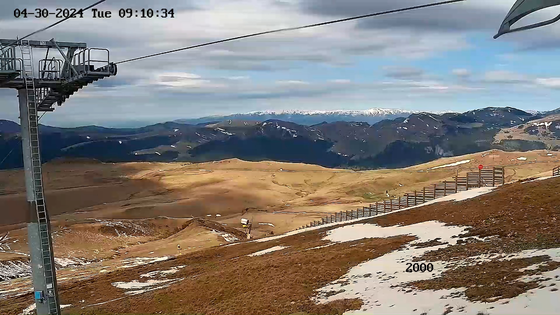 Webcam Sinaia Cota 2000 live - Camere live partii de schi Sinaia