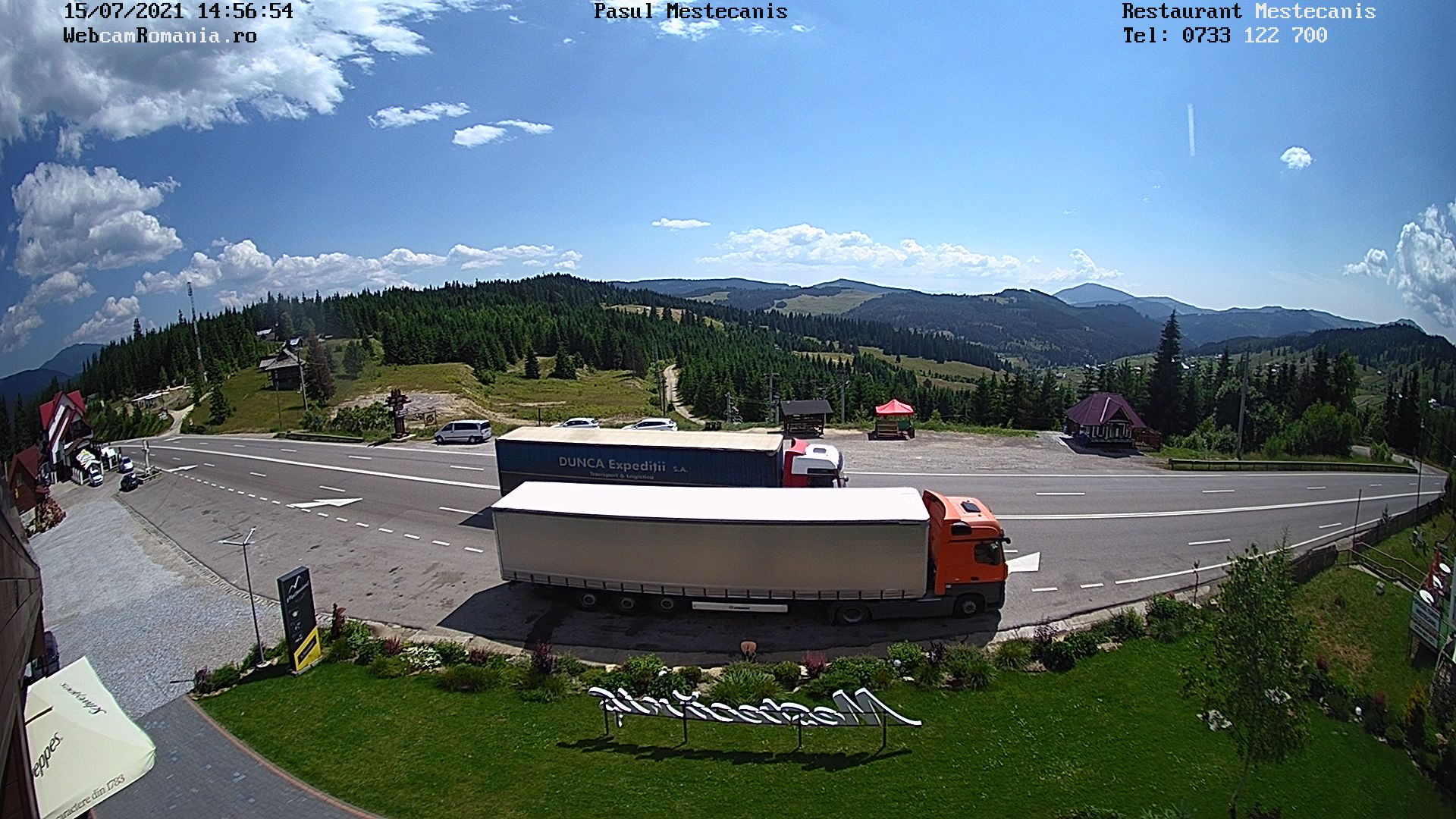 Webcam Live Pasul Mestecăniș - Camere live Pasul Mestecanis