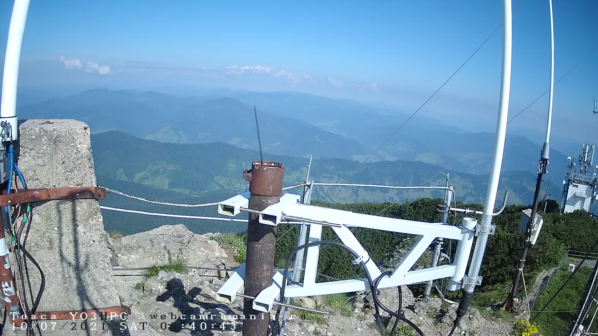 Webcam Vârful Toaca, masivul Ceahlău N-V - Camere Live Ceahlau - Webcam ...