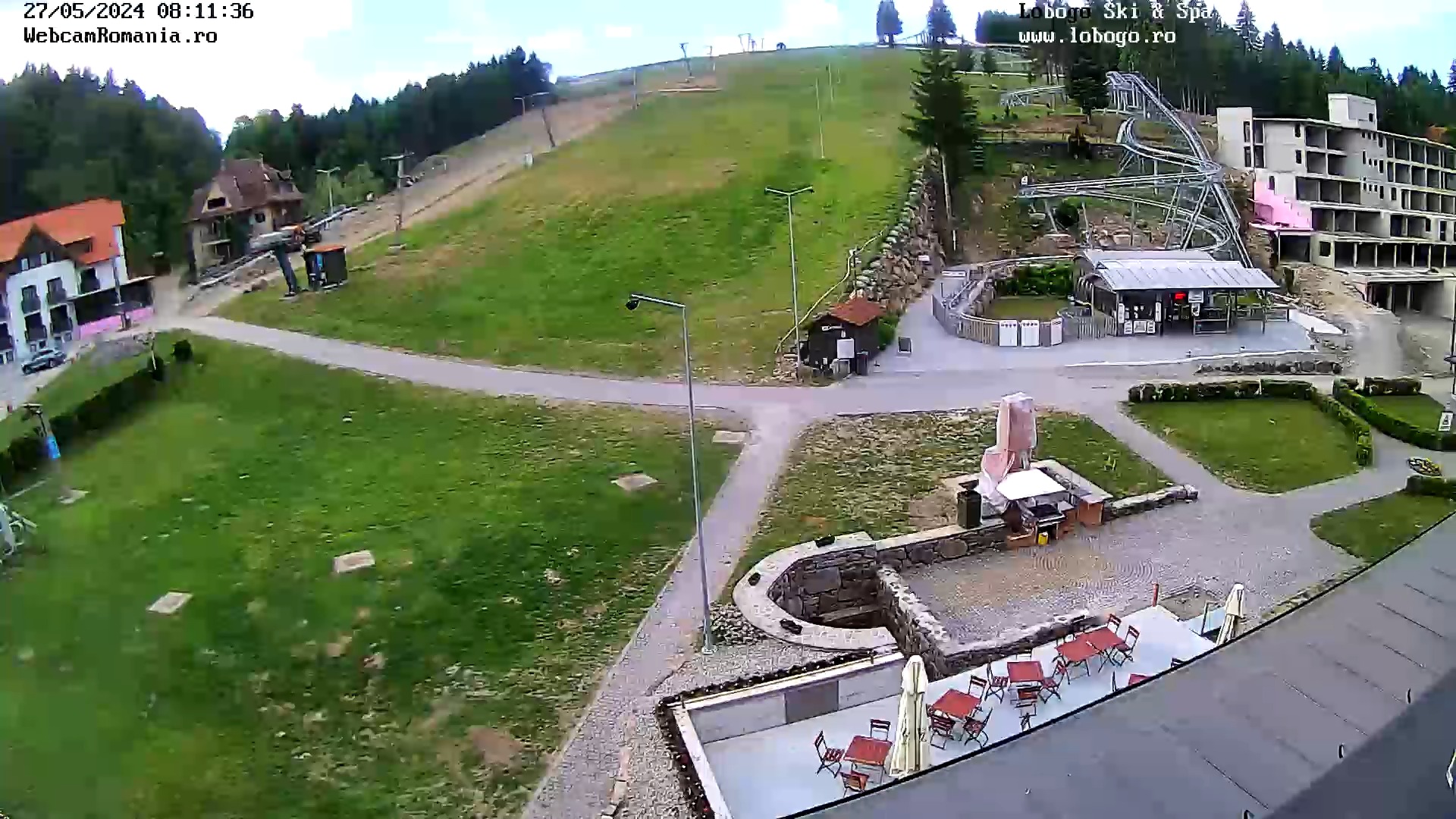 Webcam Pârtia Lobogo Băile Homorod - Live partia Lobogo